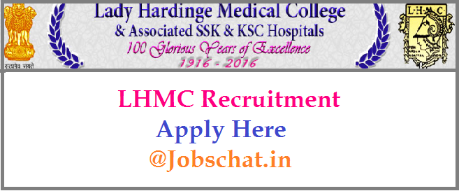 LHMC Recruitment 2018 | Apply Offline Lady Hardinge Medical College MLT ...