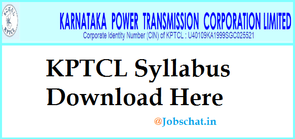 KPTCL Syllabus 2019 | AEE, AE, AAO, JE, Asst Exam Pattern