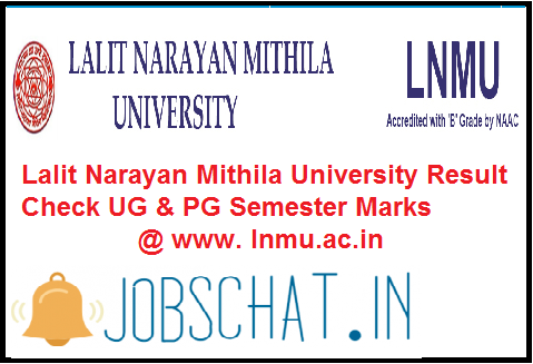 Lalit Narayan Mithila University Result 2018 | LNMU UG,PG Sem Marks